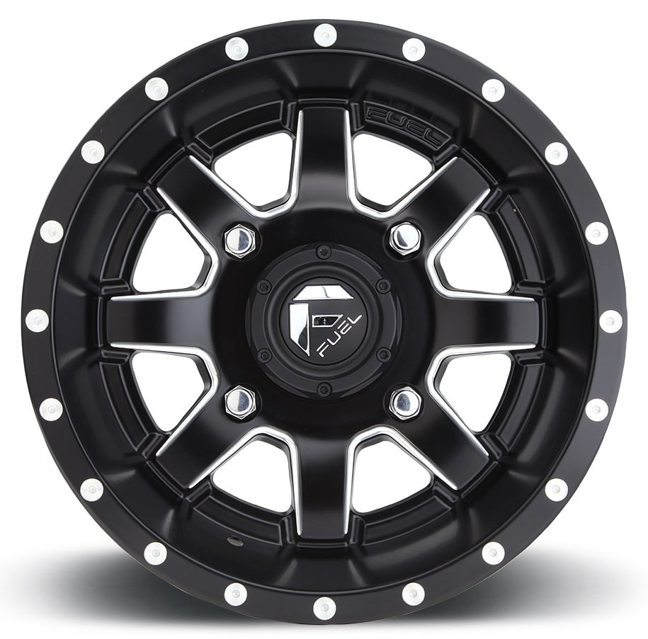 Fuel Maverick 14x7 ATV/UTV Wheel - Matte Black (4/156) 4+3 ...