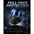 Detachable Full Face Goggle Mask Shield for Adults, Grass Cutting ...