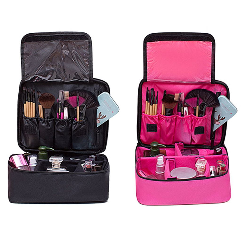 Spencer 10" Women Multifunction Cosmetic Organizer Case Travel Makeup ...