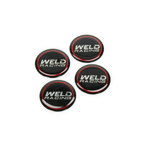 Weld Racing WEL601-3010 2 Dia. Logo Logo Sticker Center Caps - Pack of ...