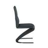 Milan Sully Handle-Back Contemporary Side Chair in Gray (Set of 2 ...