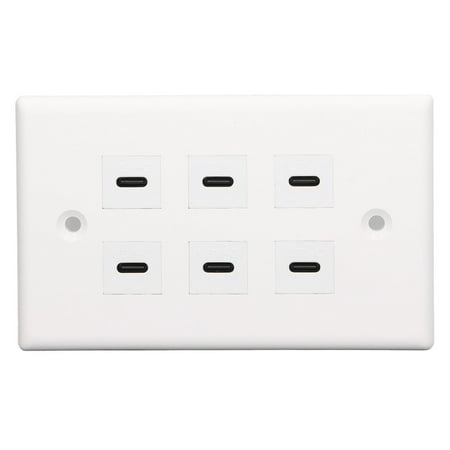 USB C Outlet,Type C USB Wall Outlet,USB Wall Plate Charging Power ...