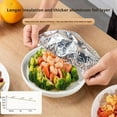 Reusable Aluminum Foil Covers, 30/50/60/120Pcs Pop-up Tin Foil Food ...