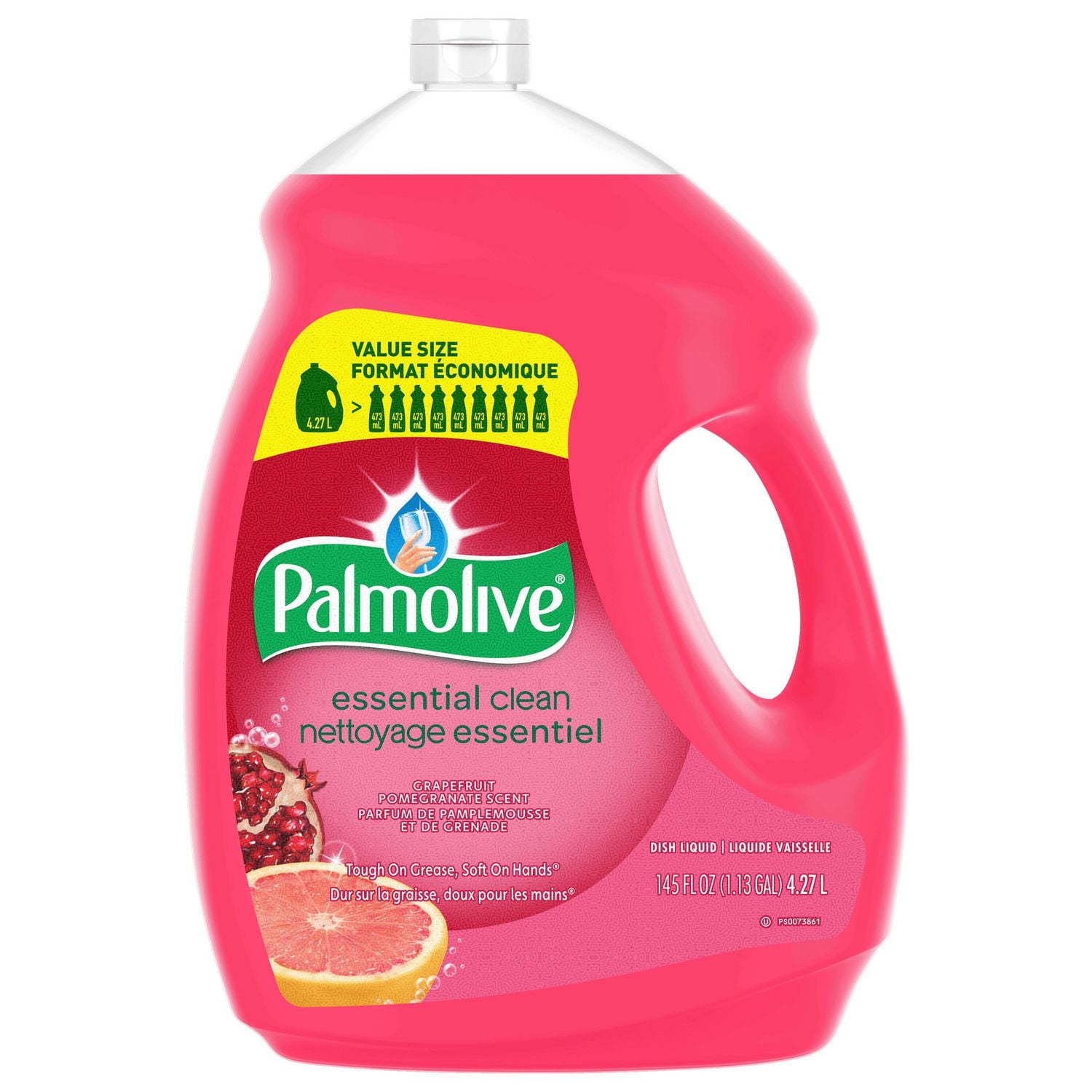 Palmolive Essential Clean Liquid Dish Soap, Grapefruit Pomegranate ...