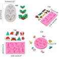 Candy Tree Hat Socks Silicone Mold Fondant Chocolate Mould Christmas ...