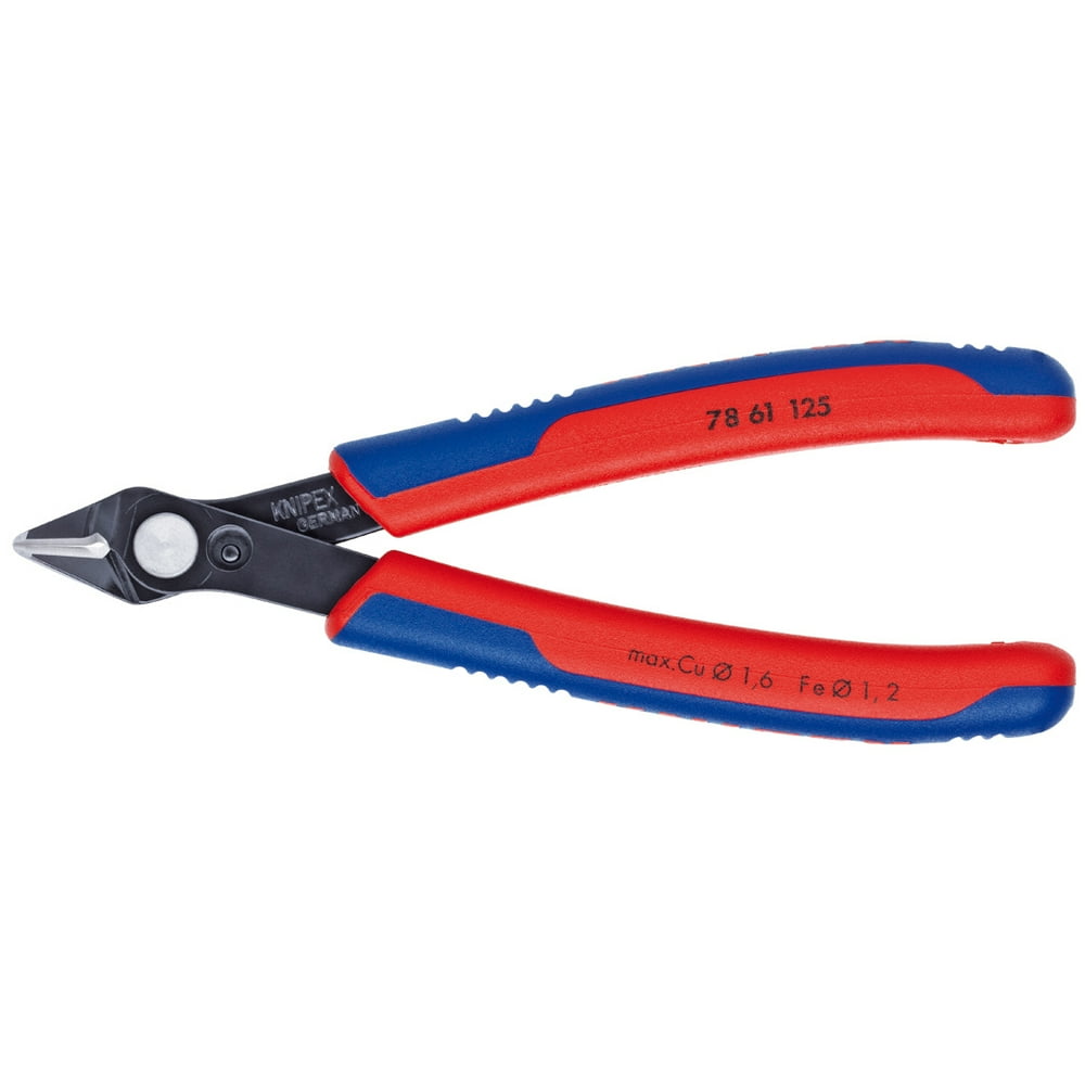 KNIPEX Tools 78 61 125, Electronics Super Knips Wire Cutters with ...