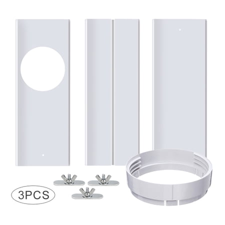Jasmine Adjustable Slide Plate PVC Air Conditioner Cover Soft Baffle ...