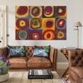 Color Study Squares with Concentric Circles by Wassily Kandinsky ...