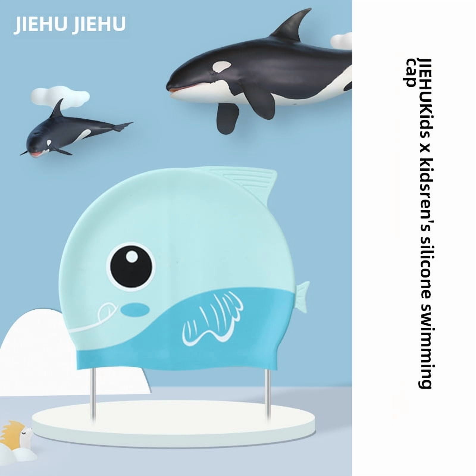 Click here for Unbranded Kids Silicone Swimming Cap With Adorable... prices