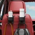 Cbzote Multifunctional Car Seat Back Hook Organizer with Adjustable ...