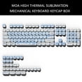 Full Set of 144 MOA Profile PBT Keycaps for 61/87/96/98/104/108 ...