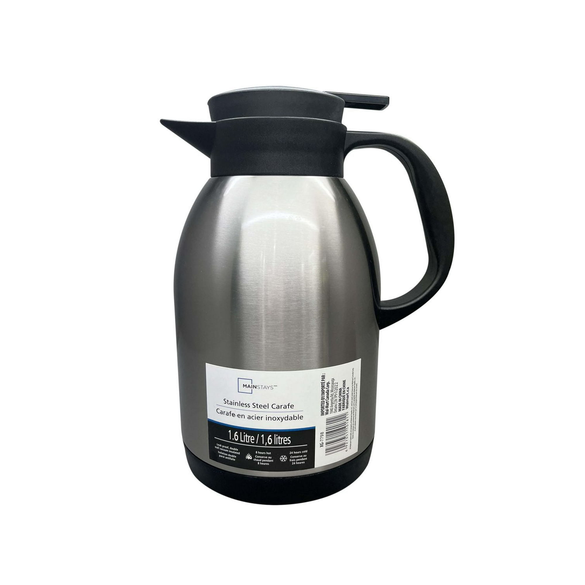 Click here for Mainstays 1.6l Ms Carafe Ss prices