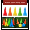 Soccer Training Cone Bright Color Resilient No Fading Anti-cracking ...