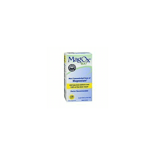 Mag-Ox 400 Magnesium Supplement - 120 Tablets, Pack of 5 - Walmart.com