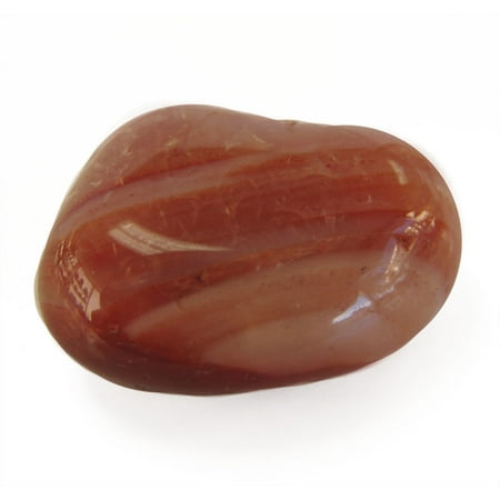 Red Agate Tumbled Polished Natural Stone - Walmart.com