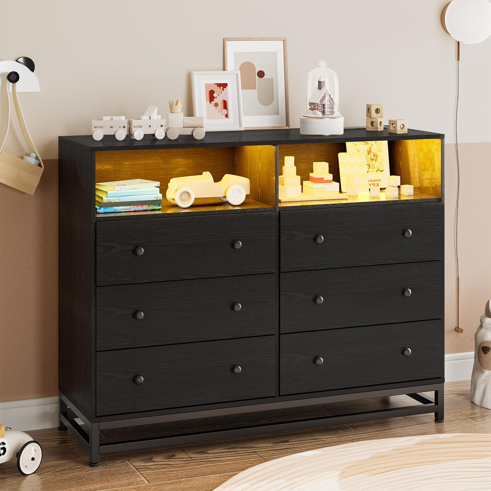 Click here for Tropow 6 Drawer Double Dresser Tv Stand  Bedroom D... prices