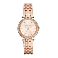 Michael Kors Women's Mini Darci Rose Gold-Tone Stainless Steel Watch ...