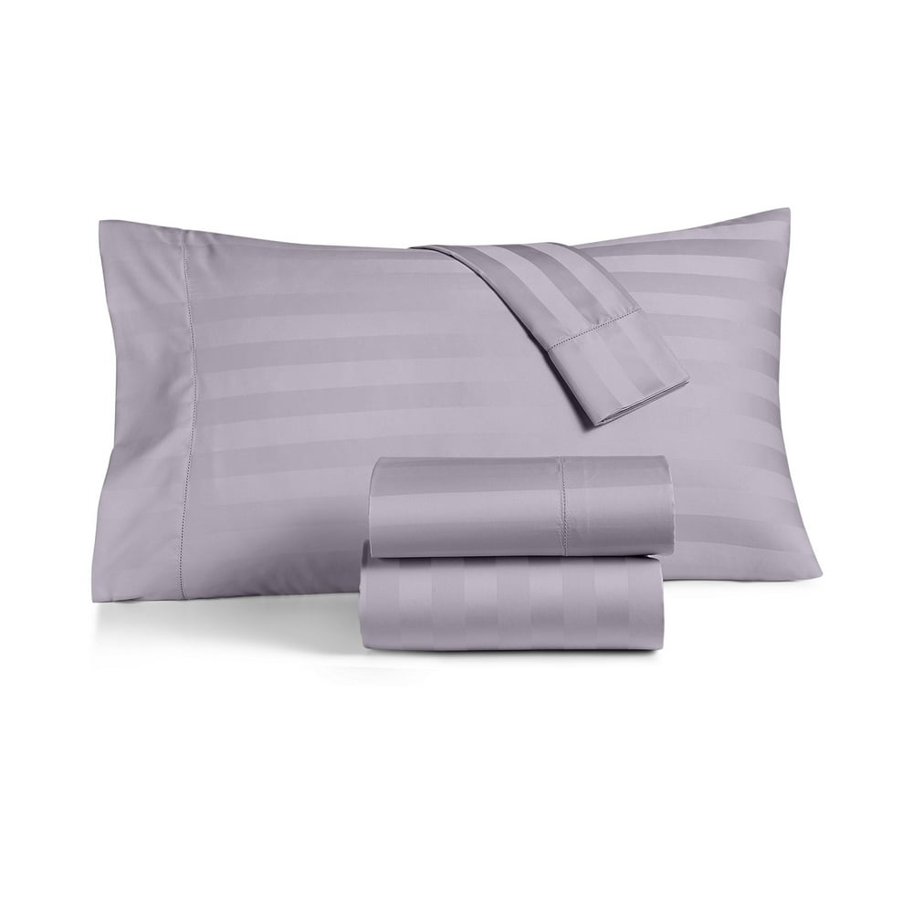 Charter Club Damask Stripe 550 Thread Count Full 4-Piece 100% Supima ... Charter Club Damask Stripe 550 Thread Count Full 4-Piece 100% Supima ...