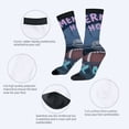 Four Seasons Universal Socks - 2 Pairs of Trendy Unisex Socks with ...