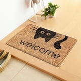 AUQ Outdoor Welcome Mat,High Absorbency Funny Door Mat,Soft,Comfortable ...