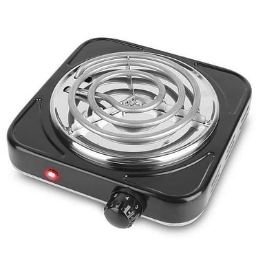 HomeCraft HCDB15BK Double Burner Hot Plate - Walmart.com