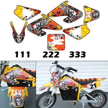 Attack Graphics Custom Renegade Complete Bike Graphics Kit for KTM 65 ...