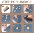 480 Pack Double Cap Rivets 4 Colors 3 Sizes Metal Rivet Fasteners with ...