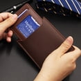 New men's wallet short multi-function fashion casual draw card wallet ...