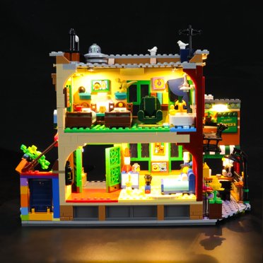 LEGO Ideas 123 Sesame Street 21324 Creative Building Toy with Cookie ...