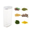Storage Jars with Airtight Locking Clamp Lids，Airtight Glass Canisters ...