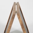 M&T Displays Tabletop Double-Sided Mini A Board with Erasable ...