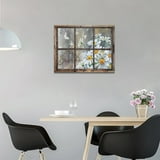 Daisy Wall Decor Rustic Flower Wall Art Farmhouse Window Daisies ...