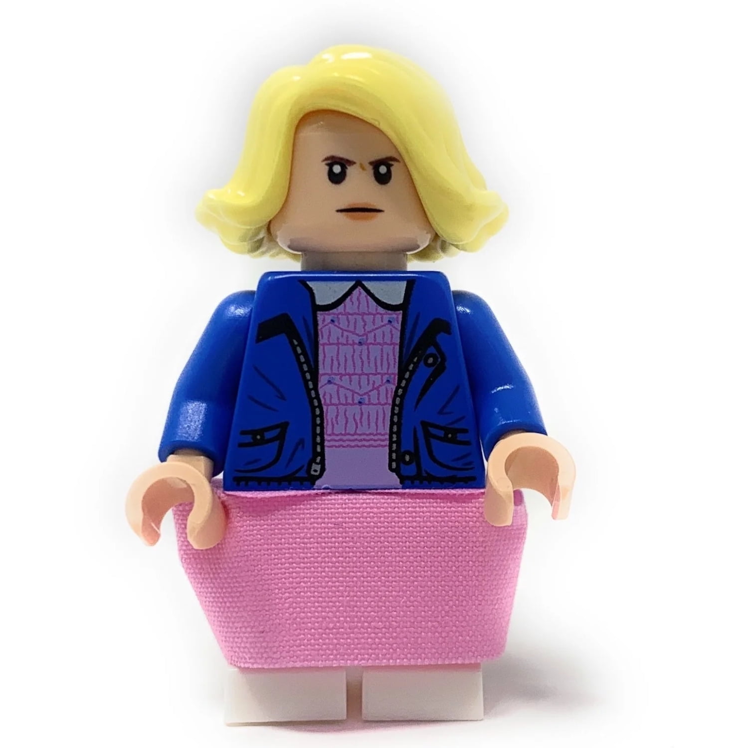 Eleven - LEGO Stranger Things Minifigure (2019) - Walmart.com