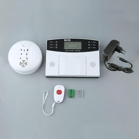 Gsm Sms Smart Burglar Security Alarm System Detector Sensor Remote ...