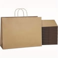 25-100pcs 16 x 6 x 12 inches (approx. 42 x 13 x 31cm) Kraft paper bag ...