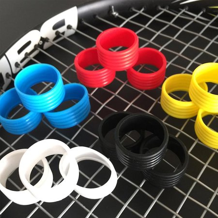 Racquet Sports Rubber Ring Stretchy Tennis Racquet Band Tennis Handles ...