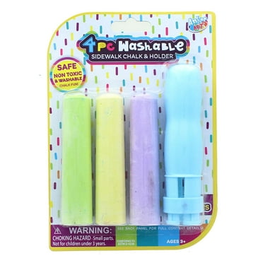 Sun Squad Sidewalk Chalk Set, Multicolor 60 Pieces - Walmart.com