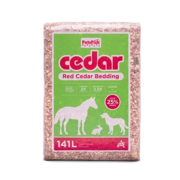 Pet's Pick Cedar Bedding, 5.0 cu ft - Walmart.com