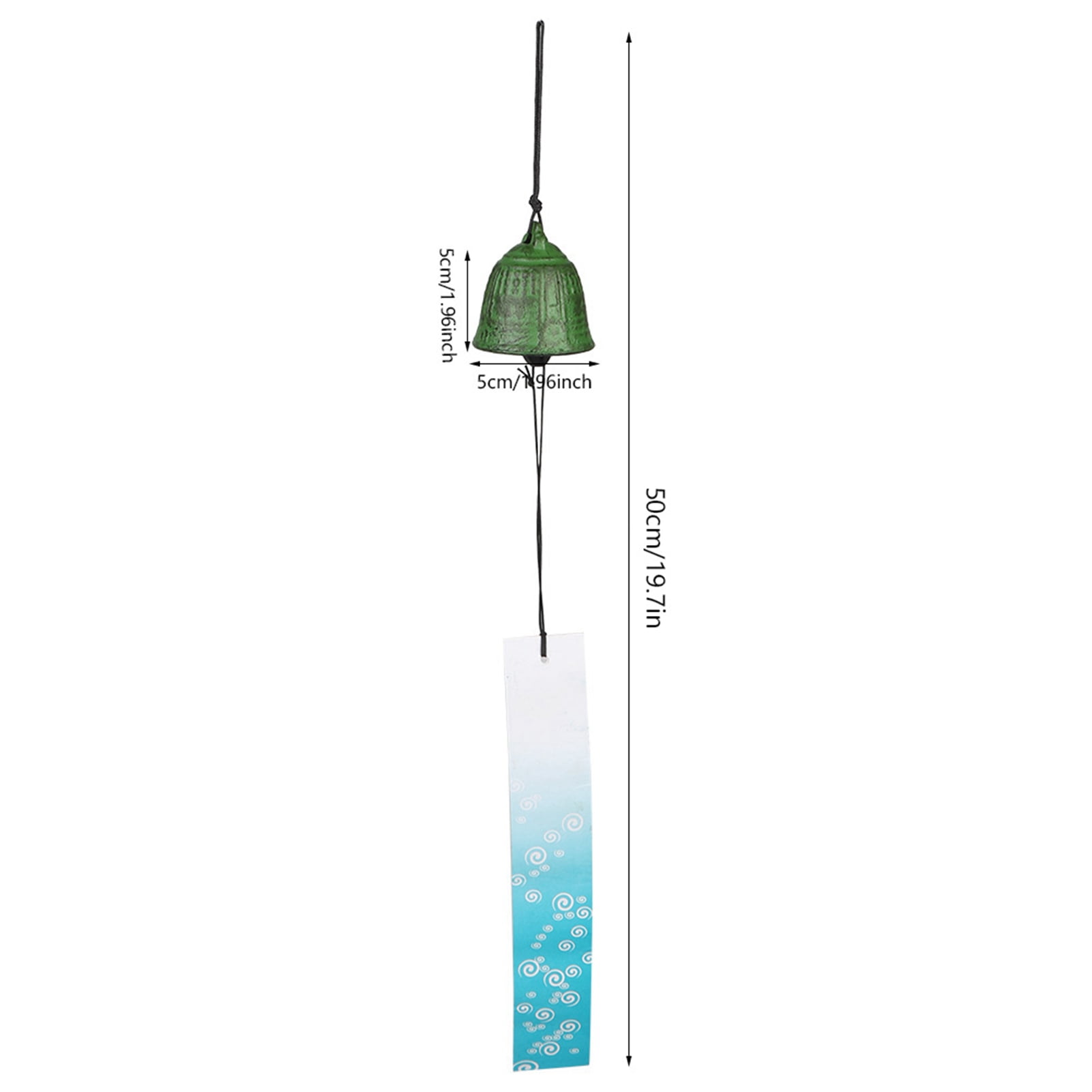Cow Bell, Green Metal Wind Chimes Small Bells Christmas Bells For ...