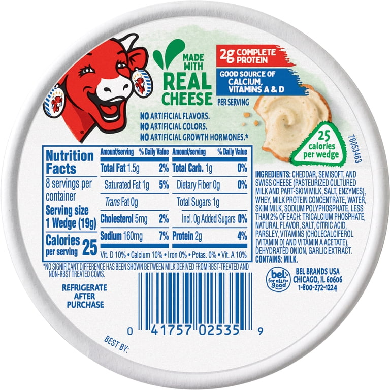 Laughing Cow Cheese Calories