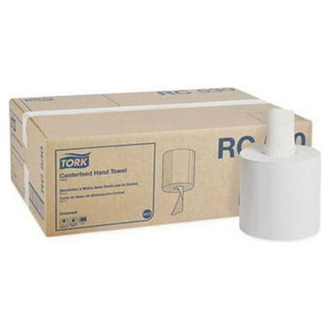 Tork Advanced Centerfeed Hand Towel, 2-Ply, 9 x 11.8, White, 600/Roll ...