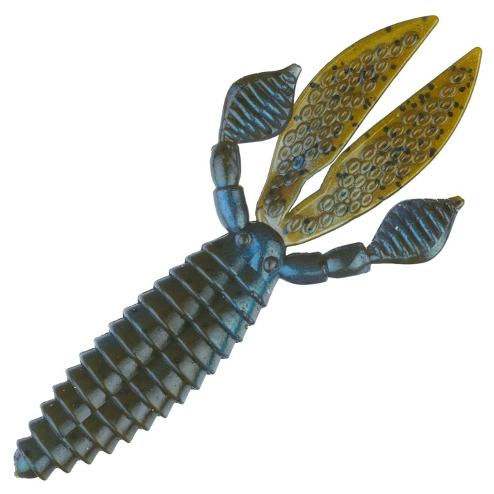 Strike King Rodent 4'' Blue Craw 6pk - Walmart.com