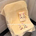 Bath Towel Set Chiikawa Usagi Super Absorbent Quick Dry Coral Fleece ...
