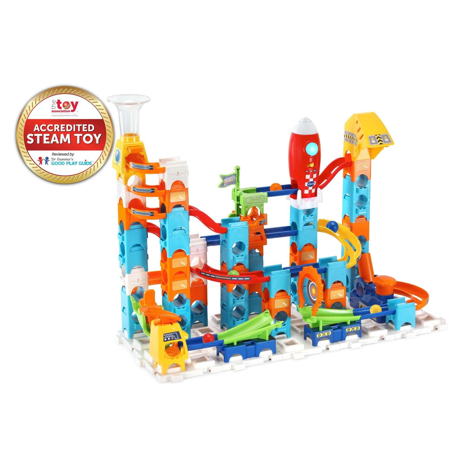 Click here for Vtech Marble Rush Launchpad Set Marble Run Buildin... prices