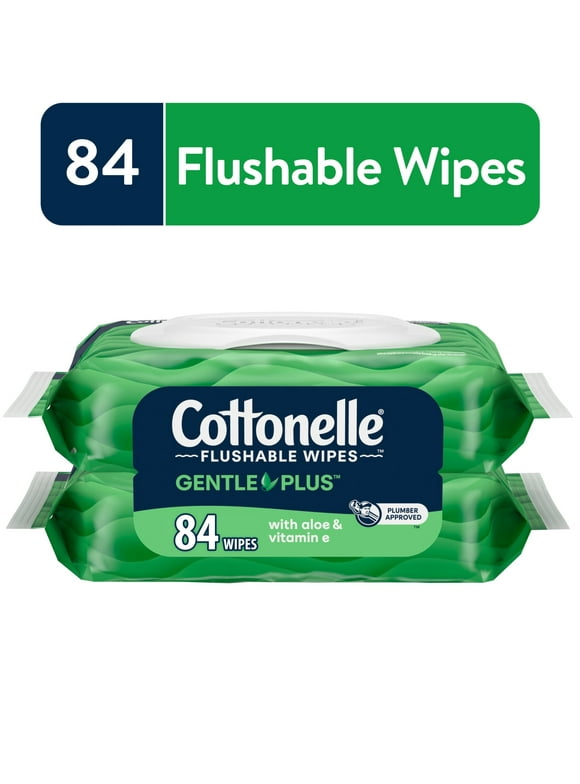 Flushable Wipes in Paper & Plastic - Walmart.com