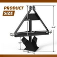 2024 Heavy Duty Steel Middle Buster for Cat 1, 3-Point Quick Hitch ...