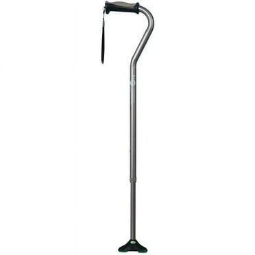 Hugo Adjustable QuadPod Cane - Lightweight, Upright and Tall, Ideal for ...
