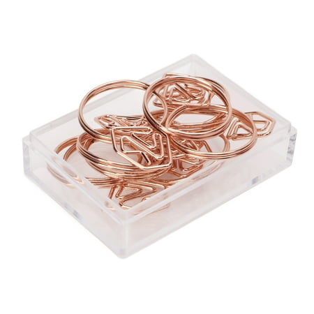 Metal Paperclip, Anti Rust Gold Paper Clips Electroplating Process For ...