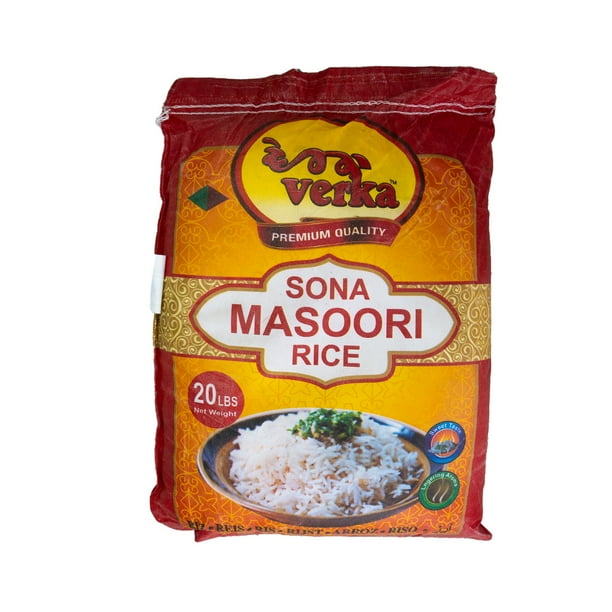 VERKA SONA MASOORI RICE, E-VERKA VRK SONAMASOORI RICE - Walmart.ca