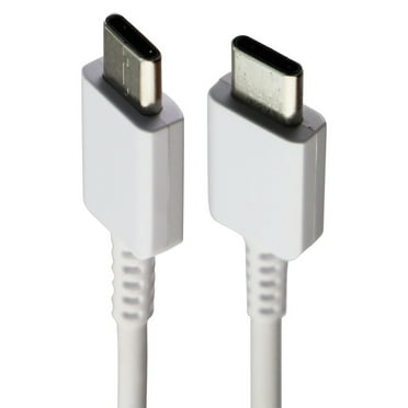 Samsung USB-C Cable, USB-C to USB-A, White, 3 Amps Power Output, Sync ...